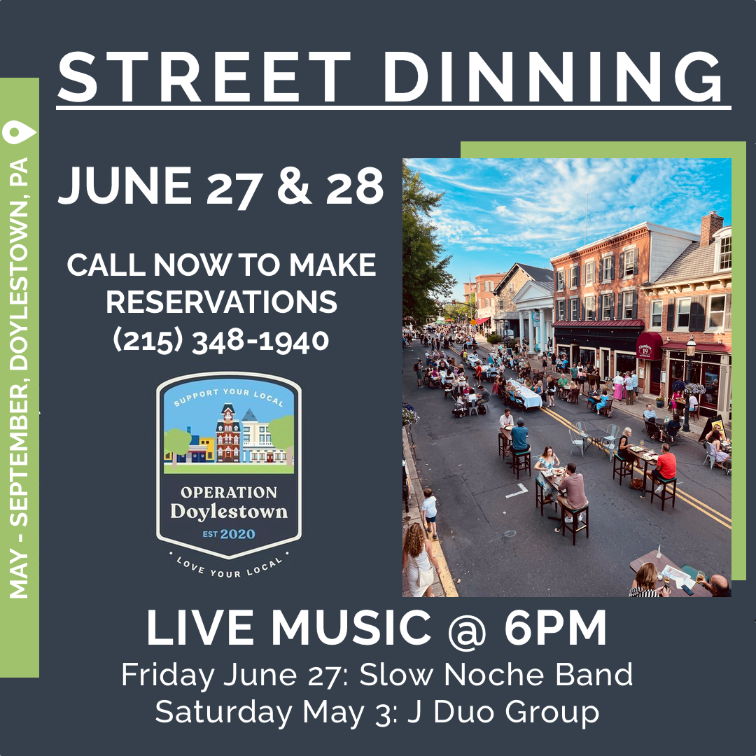 Bar & Restaurant in the heart of Doylestown, PA